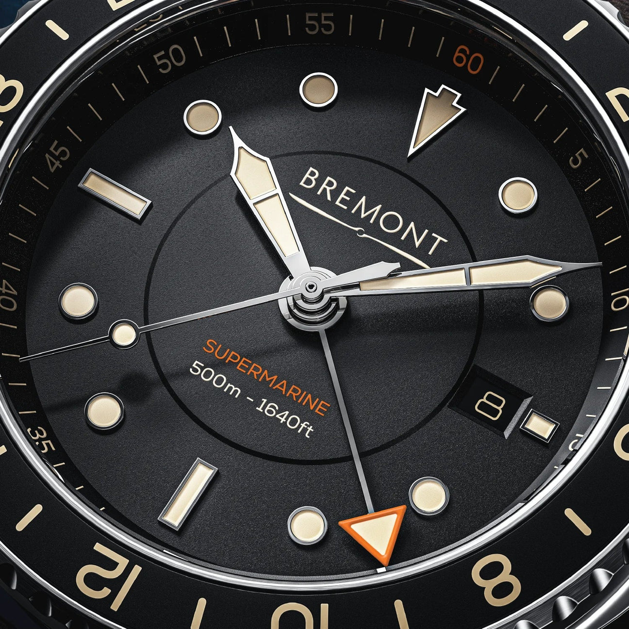 Bremont S502 | Black Dial | Rubber Strap – Bremont Watch Company (US)