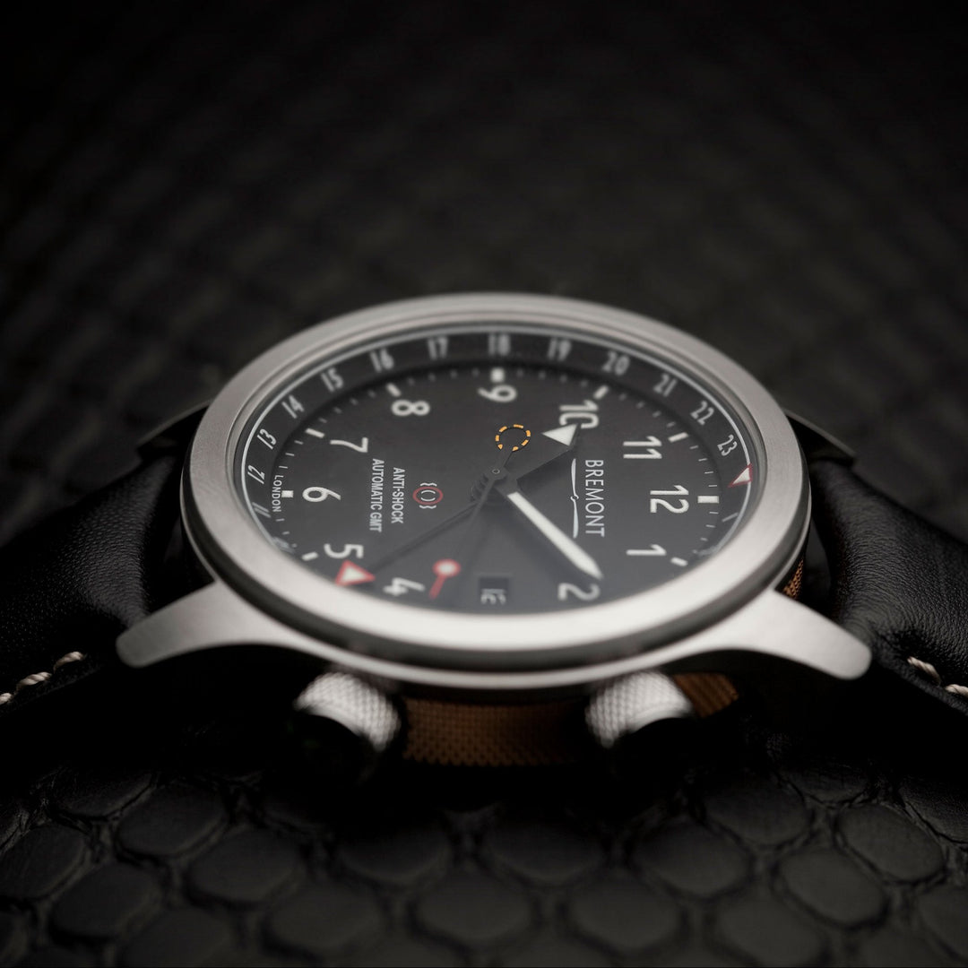 Bremont MBIII Watch | Black Dial | Leather Strap – Bremont Watch ...