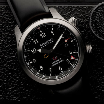 Bremont MBIII Watch | Black Dial | Leather Strap – Bremont Watch ...