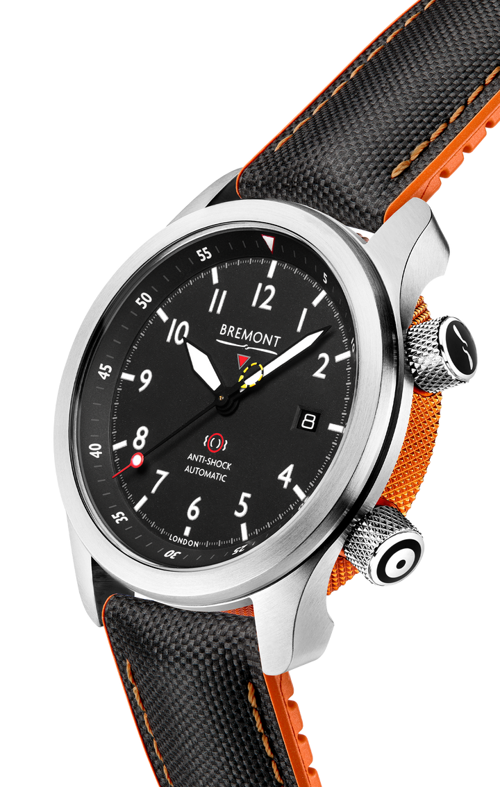 Bremont MBIII Watch | Black Dial | Leather Strap – Bremont Watch ...